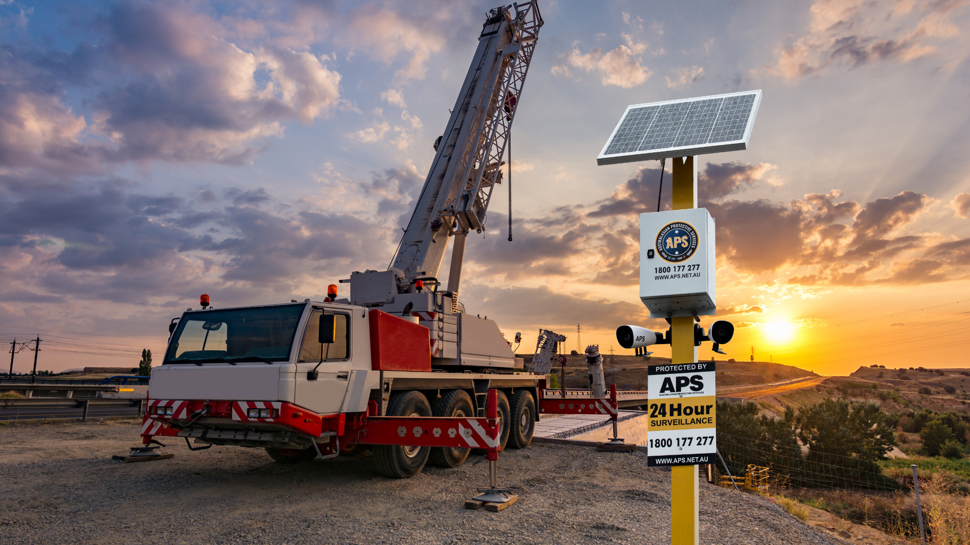 Construction Site Surveillance & CCTV Security Systems | APS